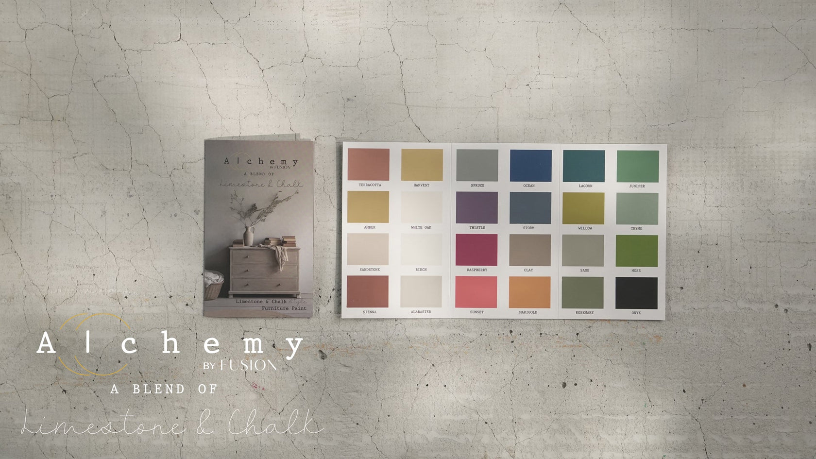 Alchemy Colour Card - FUSION MINERAL PAINT
